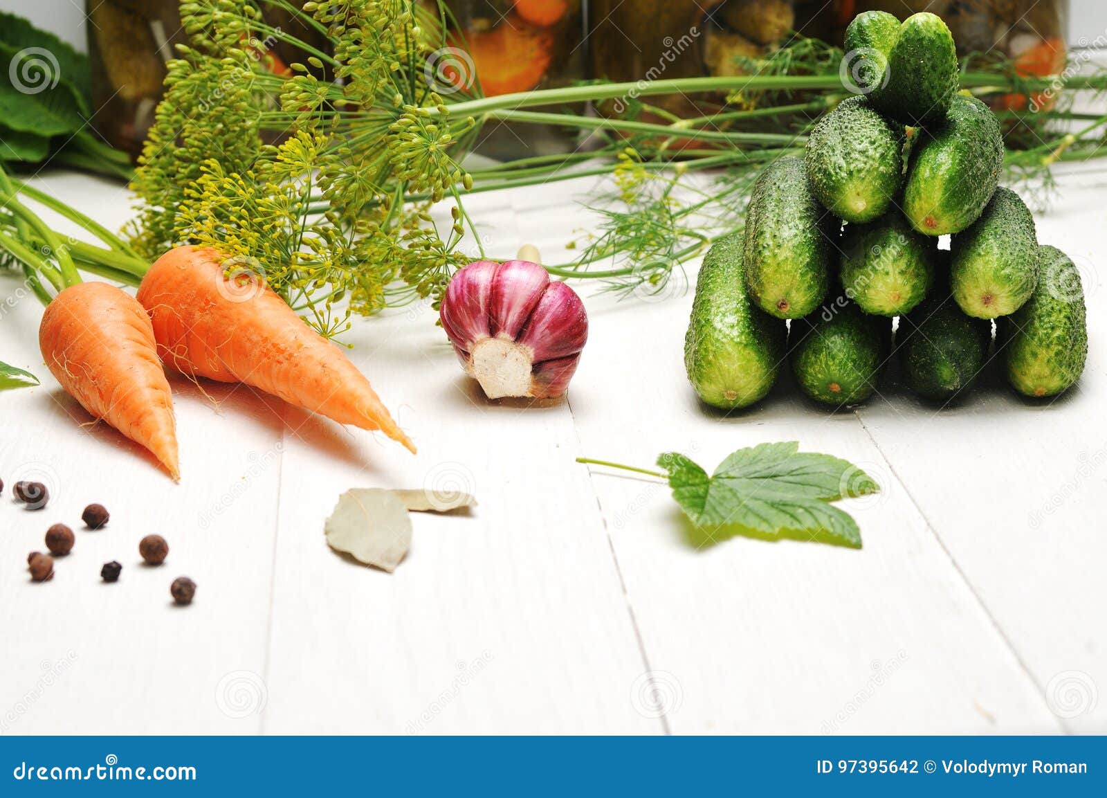 Vegetables from the Garden on the Table Stock Photo - Image of ...