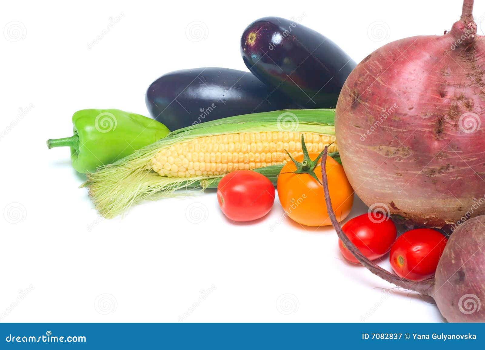 Vegetables Isolated on White Stock Image - Image of object, marrow: 7082837