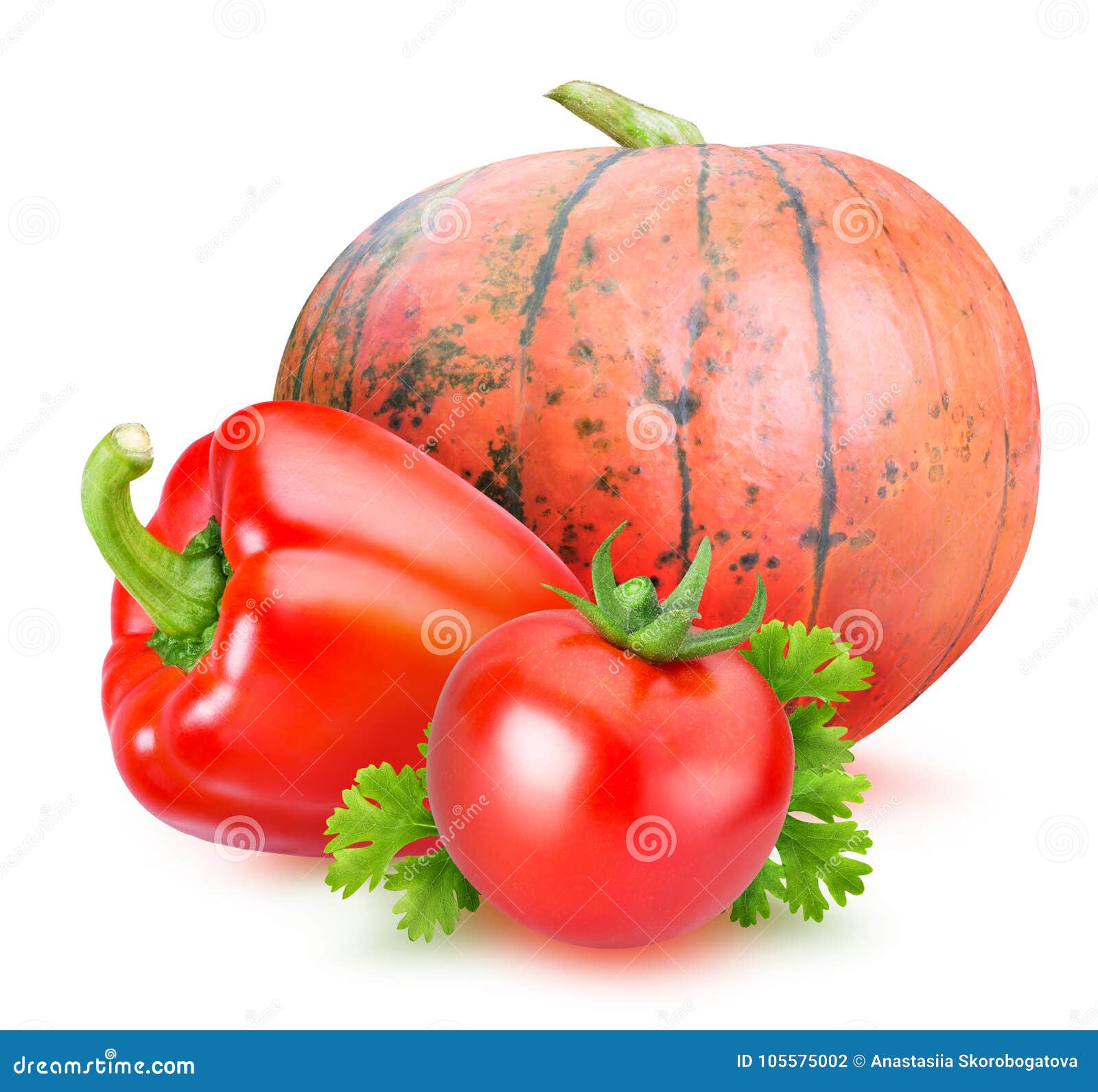 Vegetables Isolated on White Background Stock Photo - Image of health ...