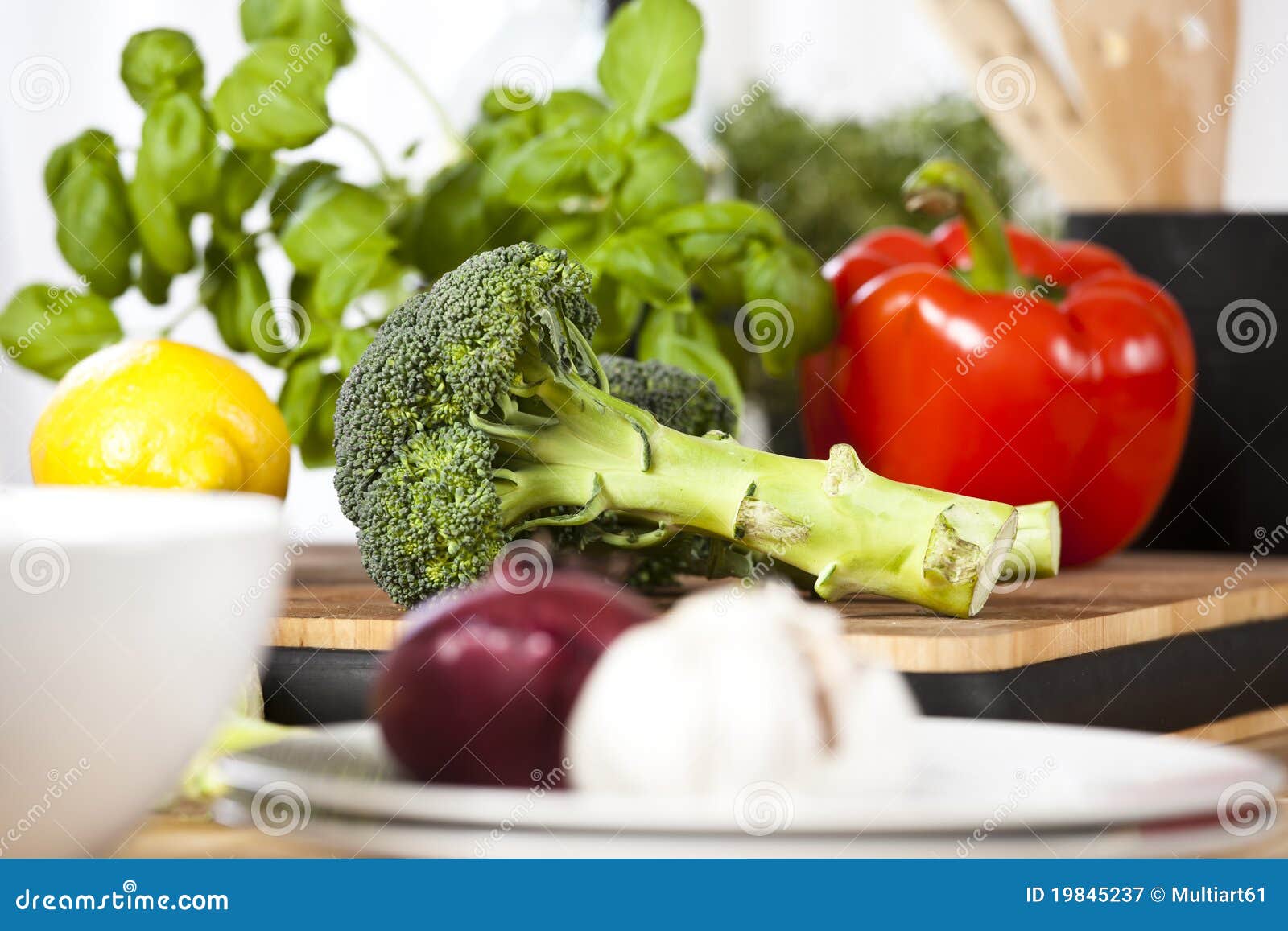 Vegetables in the kitchen stock image. Image of kitchen - 19845237