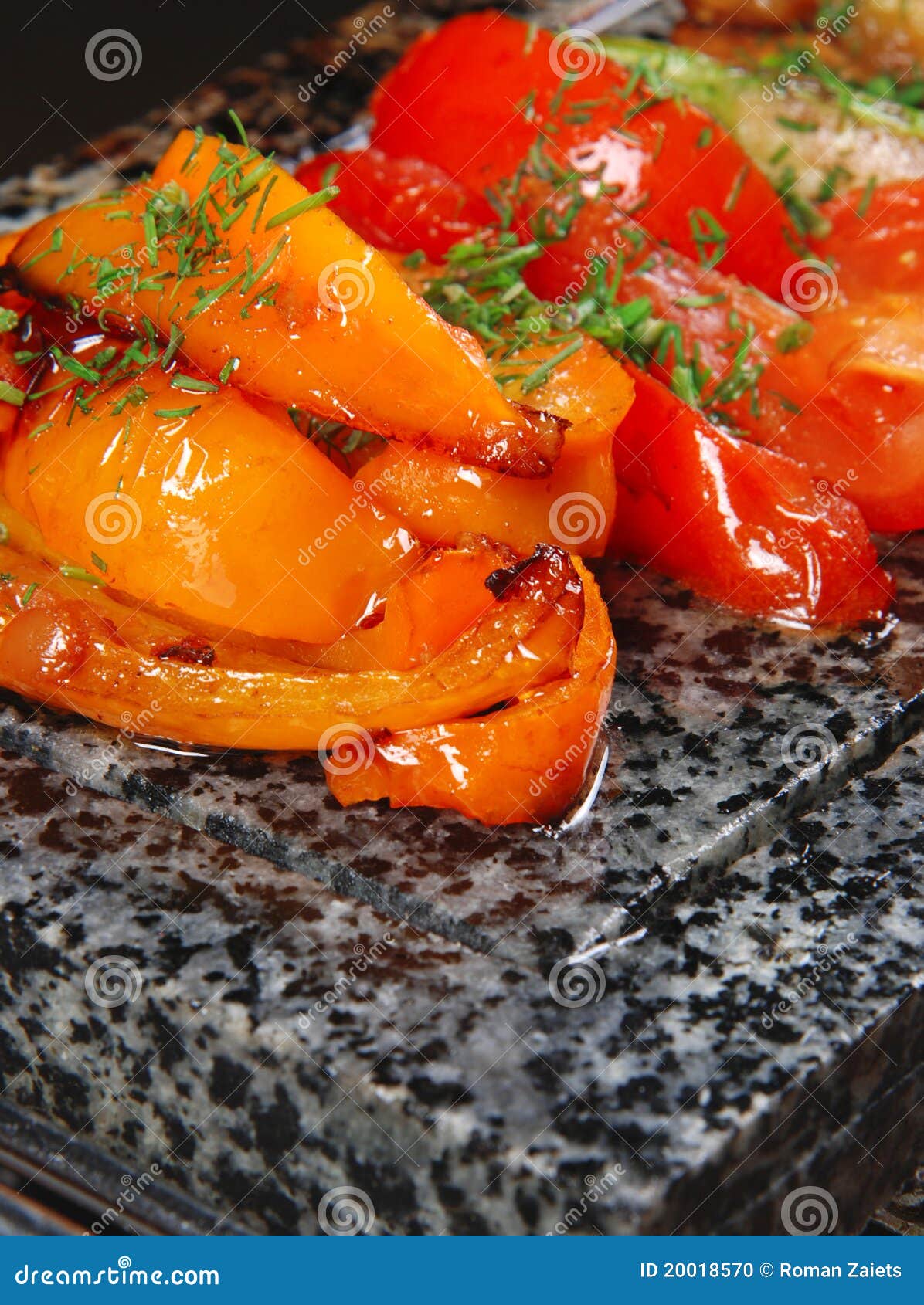 Vegetables on a Marble Plate 2 Stock Photo - Image of eating, healthy ...