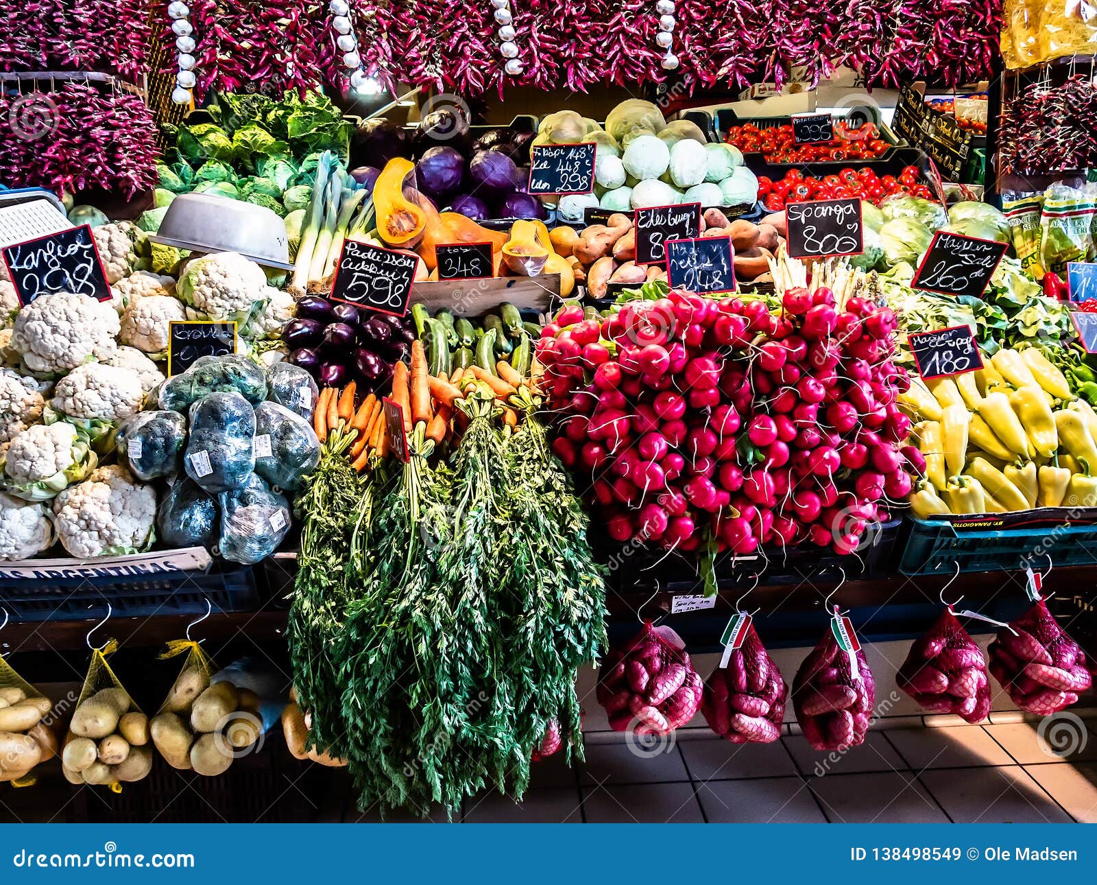Vegetables at a marked stock image. Image of diet, food - 138498549