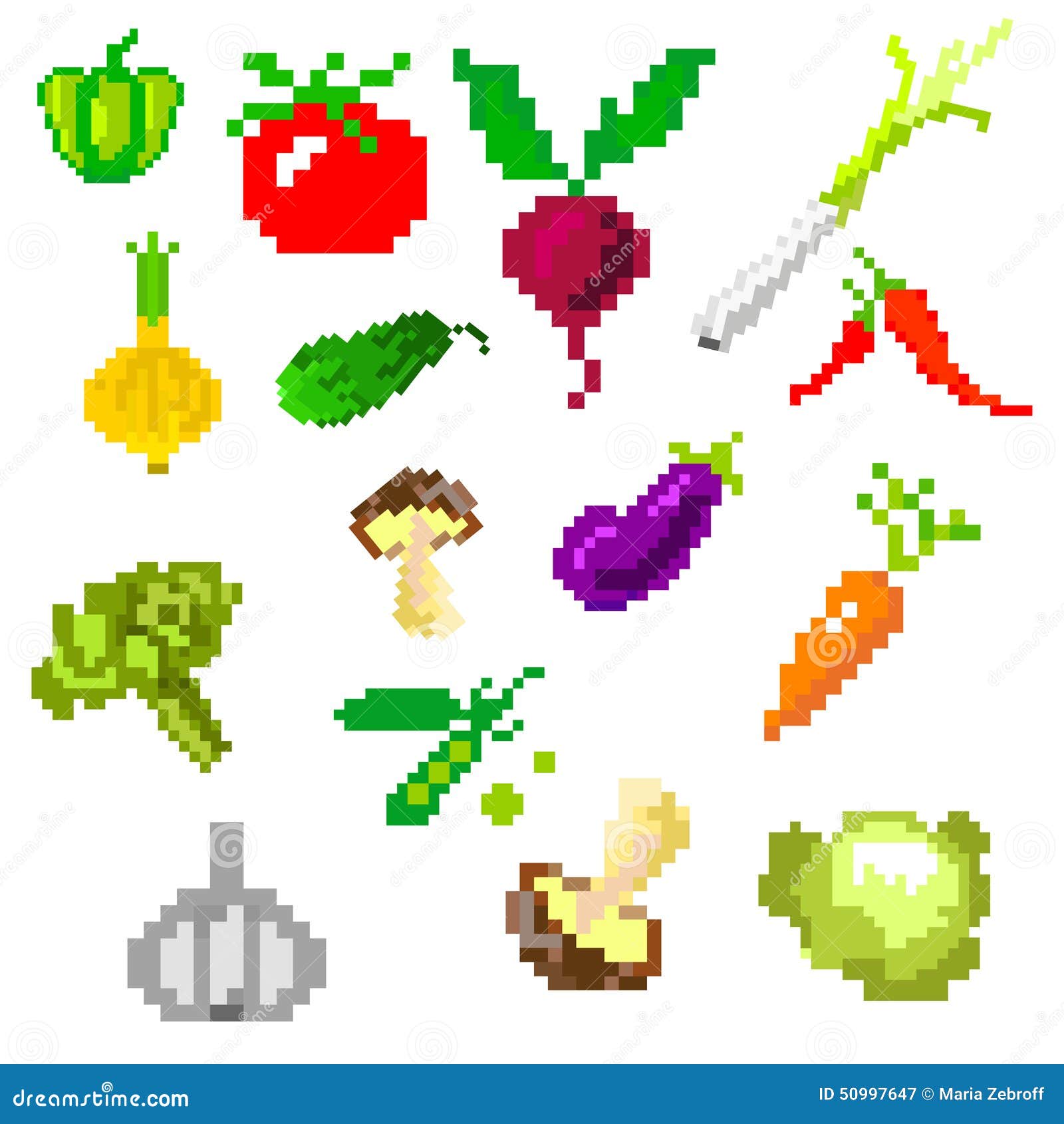 Vegetables stock vector. Illustration of food, summer - 50997647