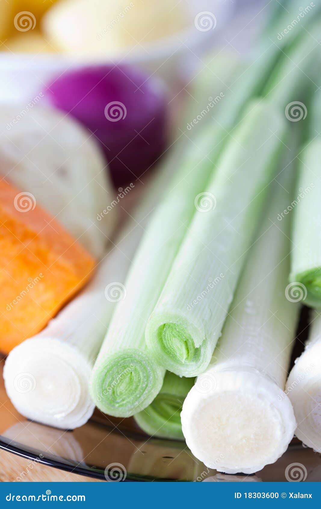 Vegetables on a plate stock photo. Image of garden, plant - 18303600