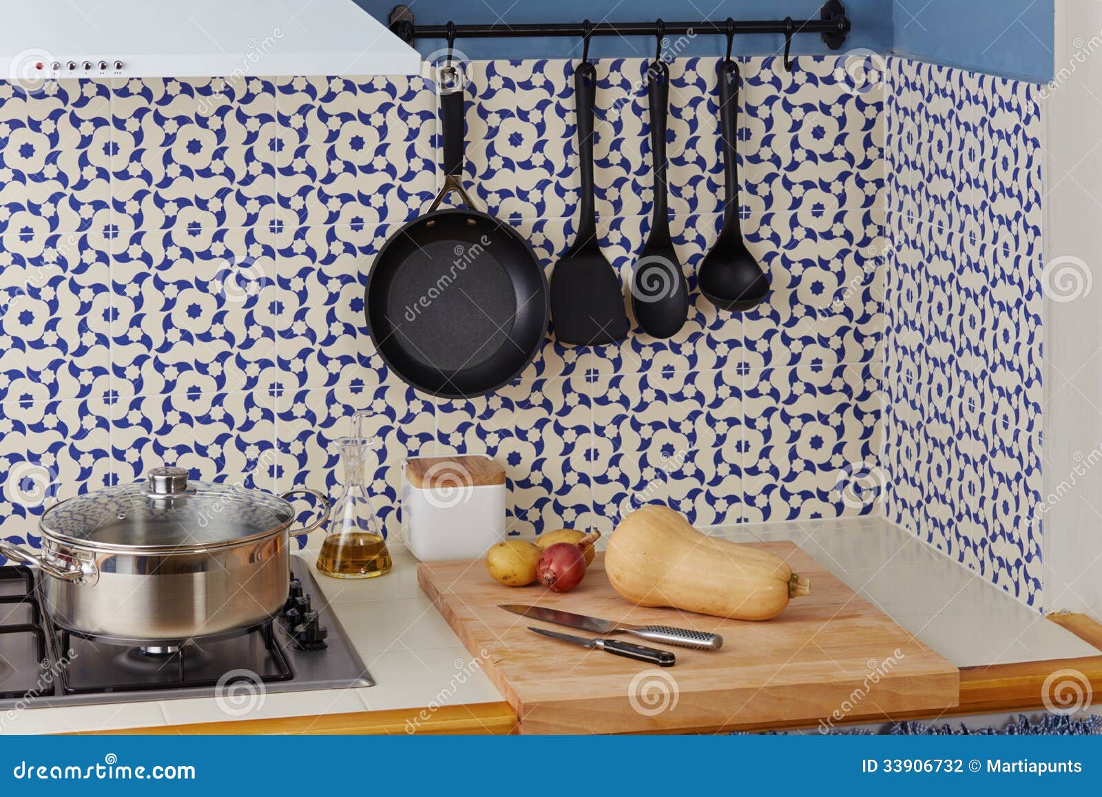 Vegetables Ready To Cut in a Cutting Table Stock Photo - Image of ...