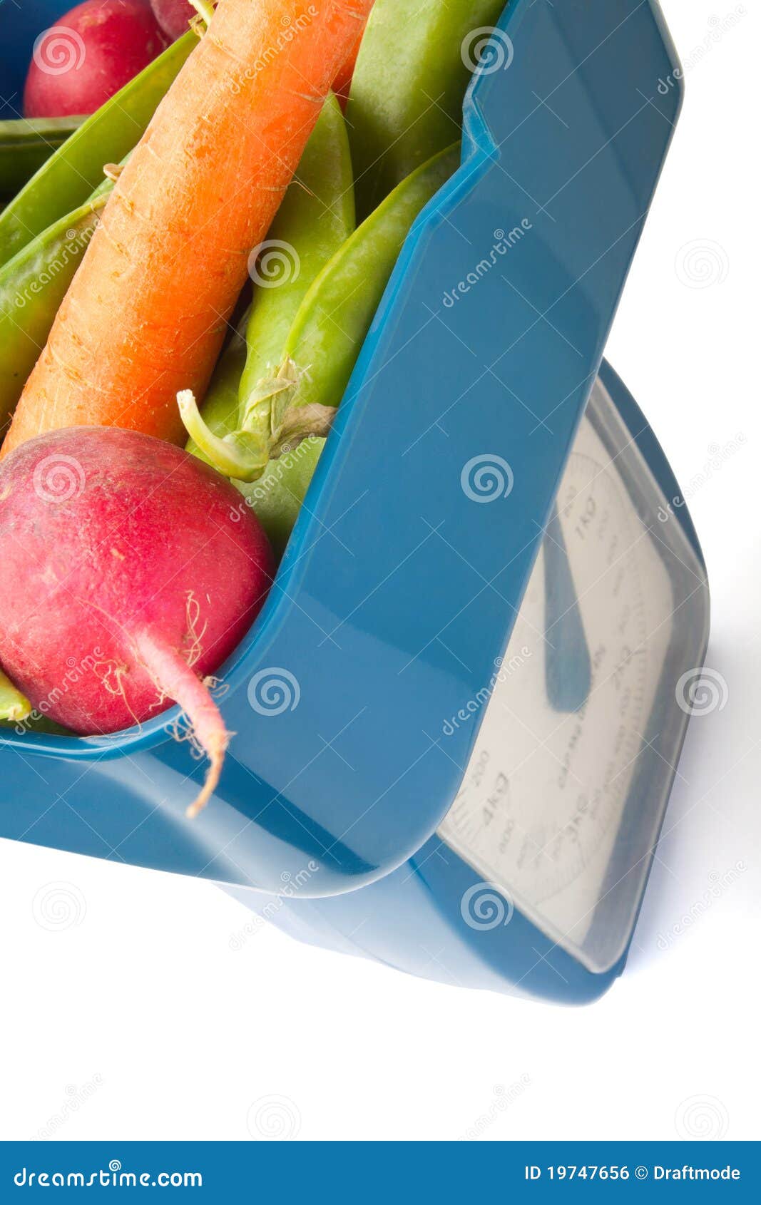 Vegetables on scales stock photo. Image of color, freshness - 19747656