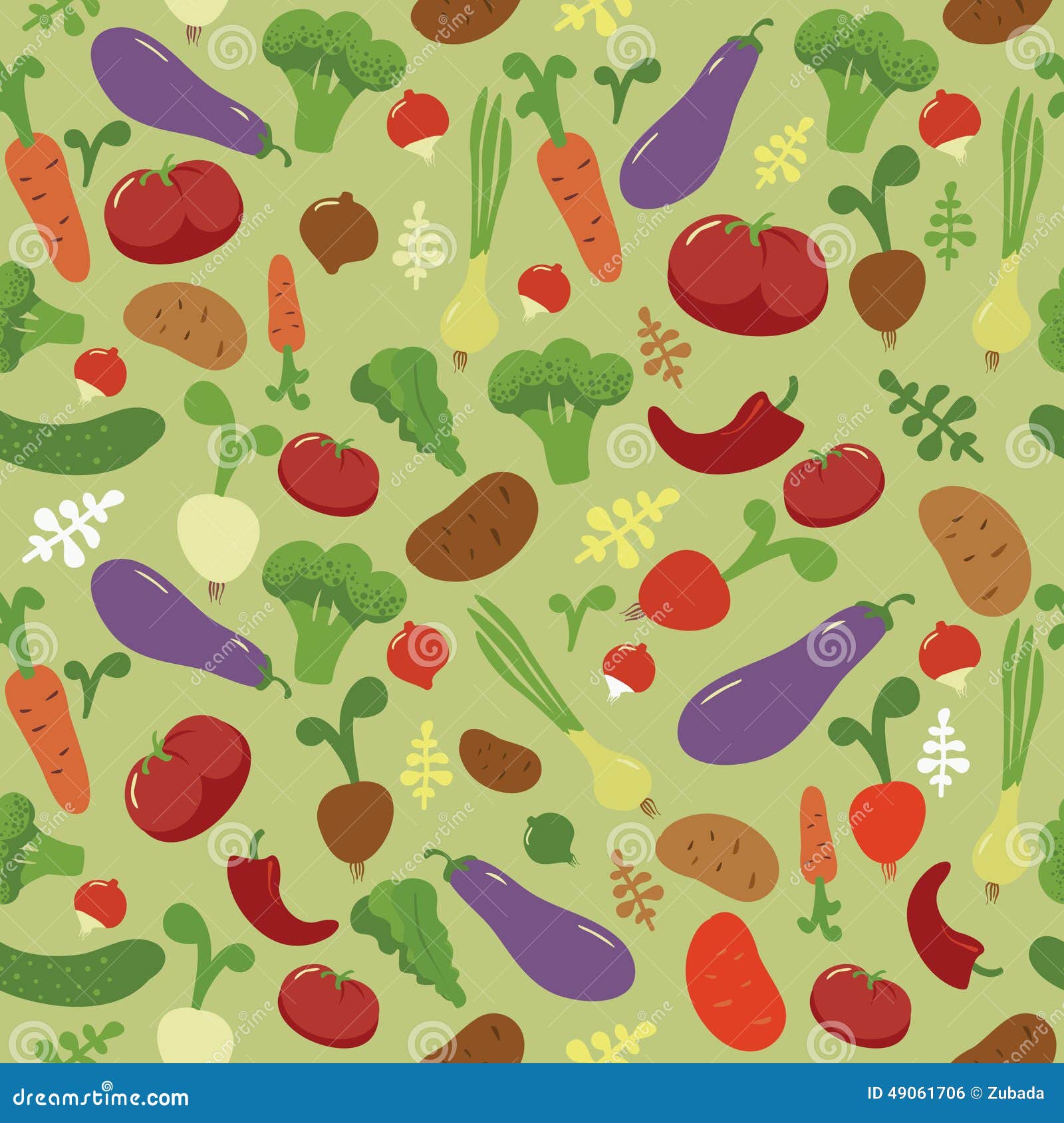 Vegetables Seamless Pattern Stock Vector - Illustration of beets ...