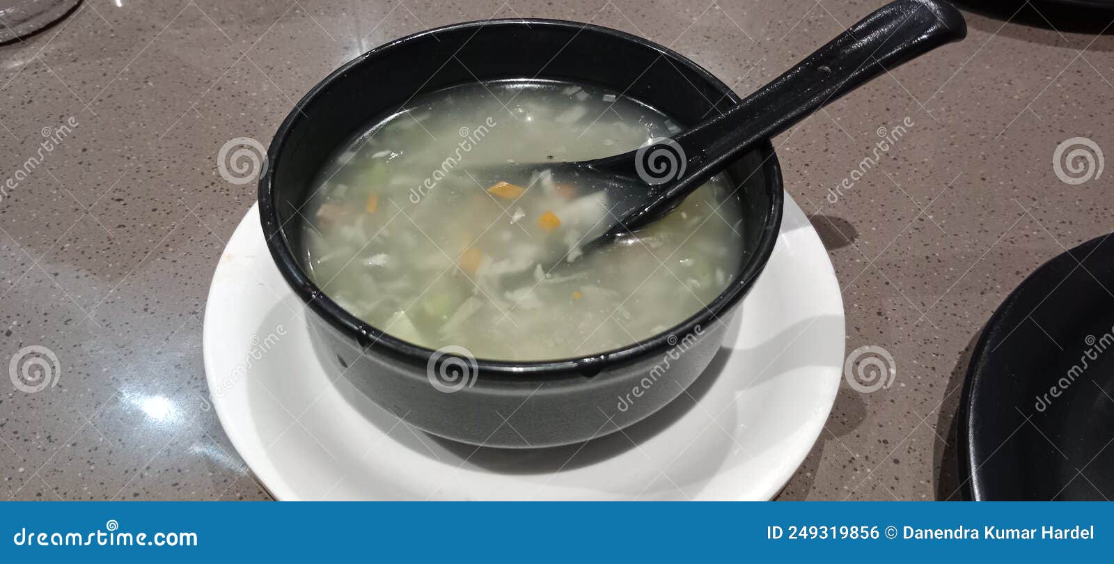 Vegetables soup appetizer. stock photo. Image of drink - 249319856