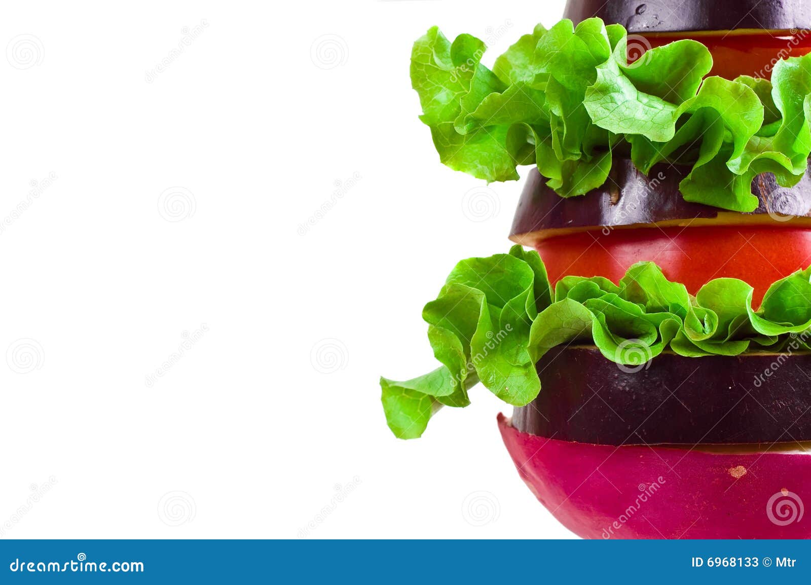 Vegetables on a spit stock image. Image of isolated, pepper - 6968133