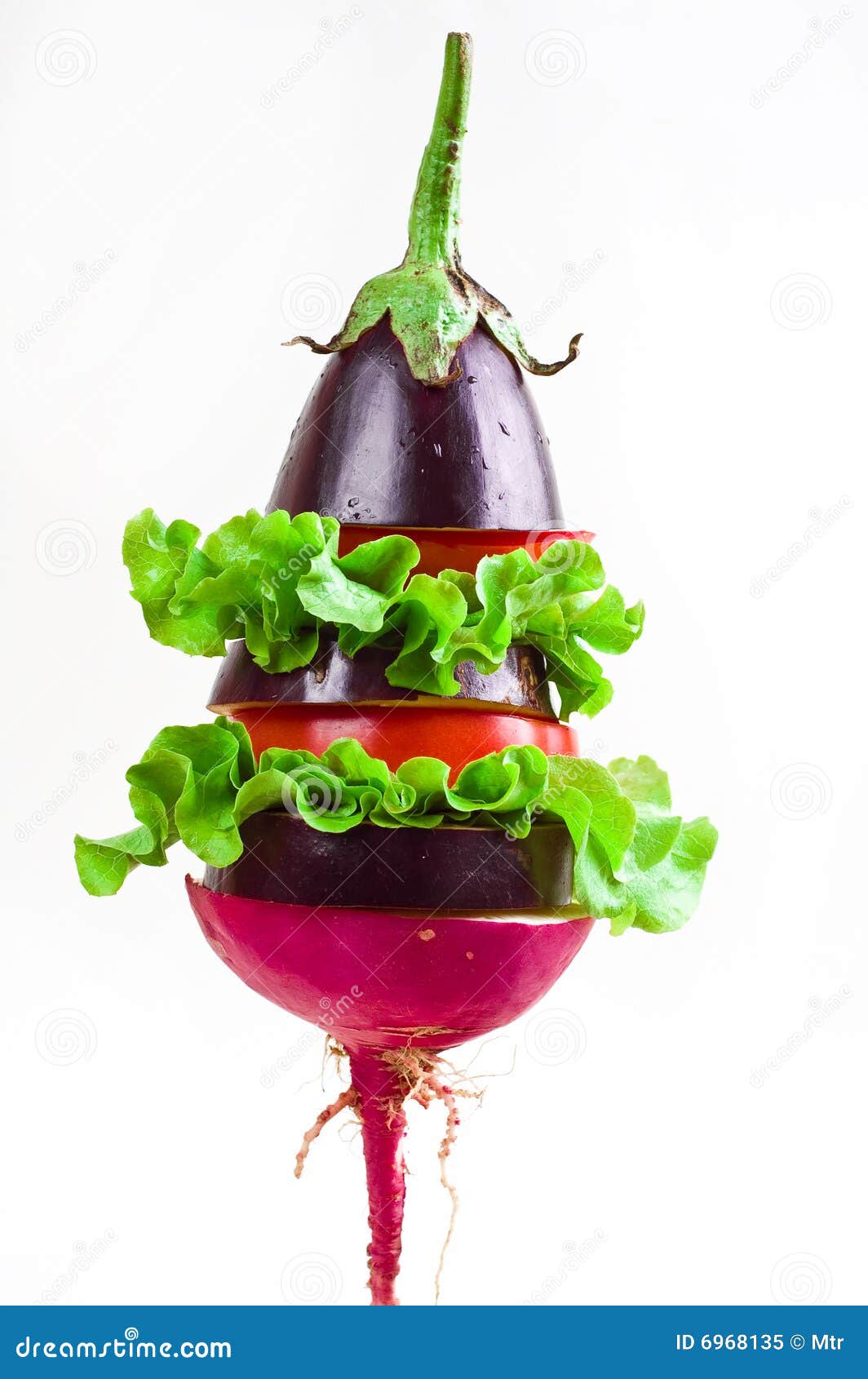 Vegetables on a spit stock image. Image of green, cauliflower - 6968135