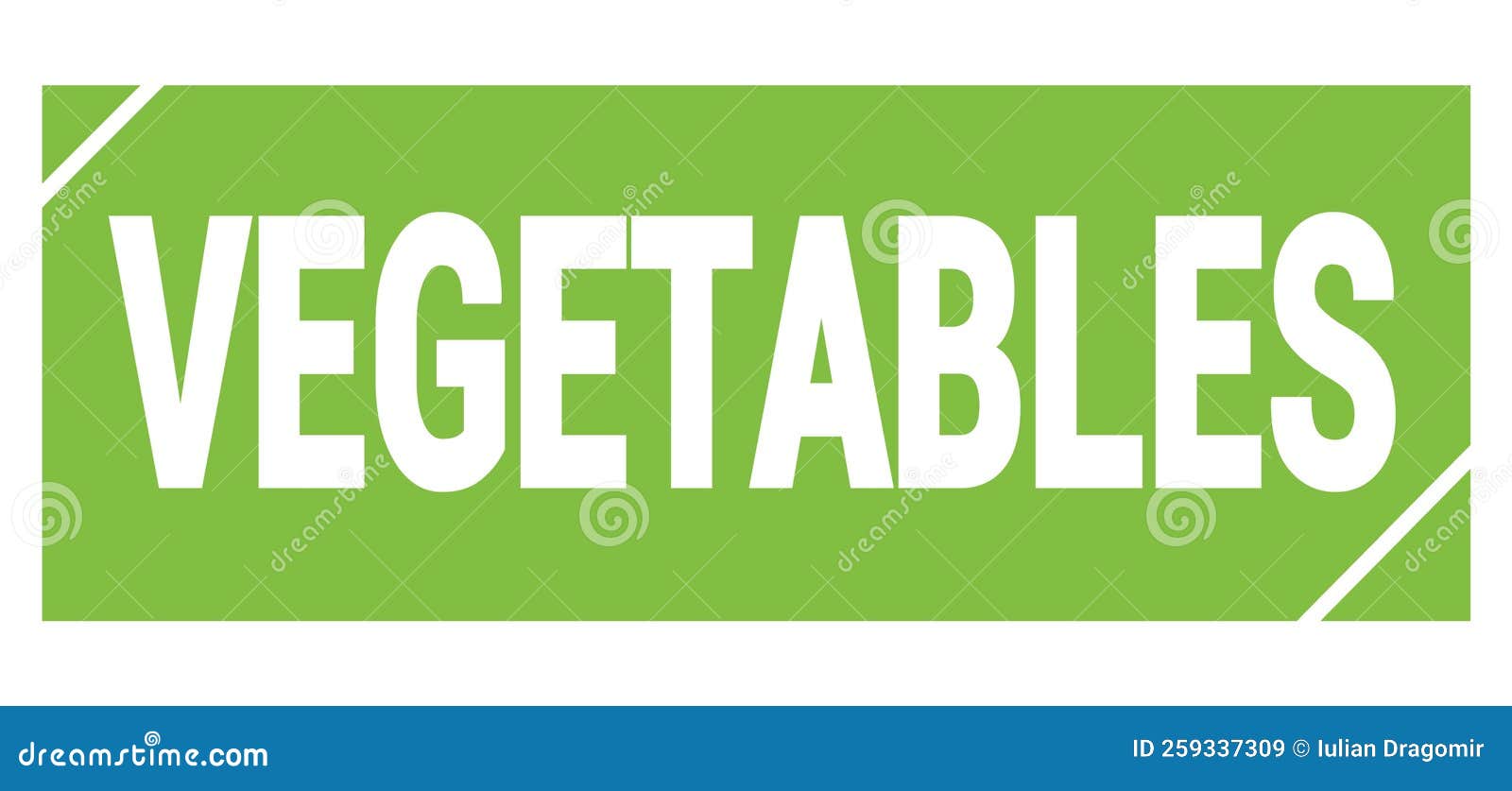 VEGETABLES Text Written on Green Stamp Sign Stock Illustration ...