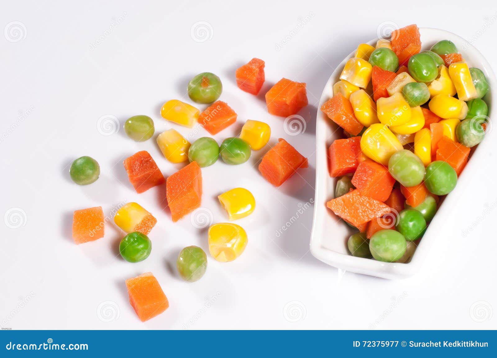 Vegetables three colors stock image. Image of single - 72375977