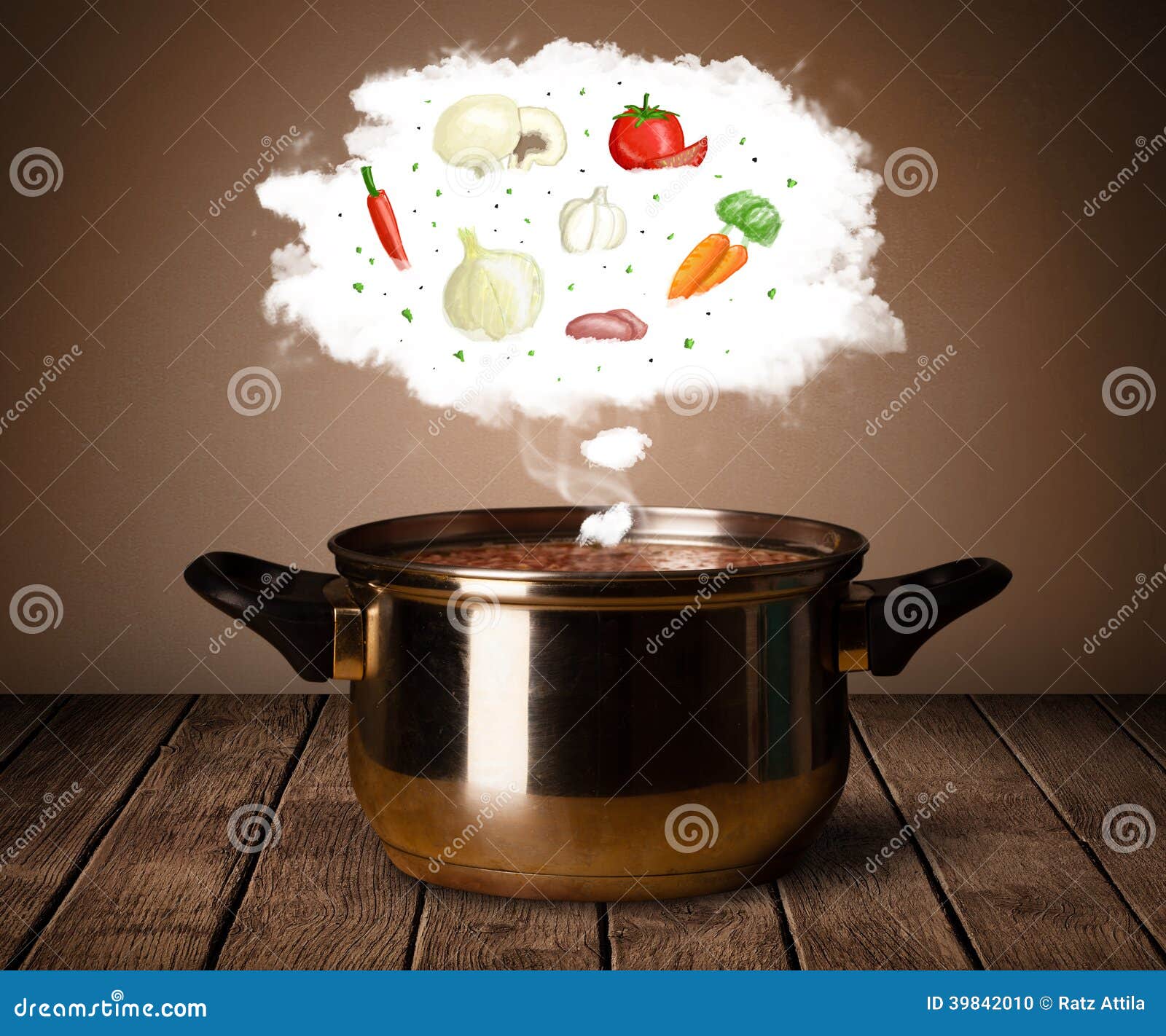Vegetables in vapor cloud stock photo. Image of cooking - 39842010