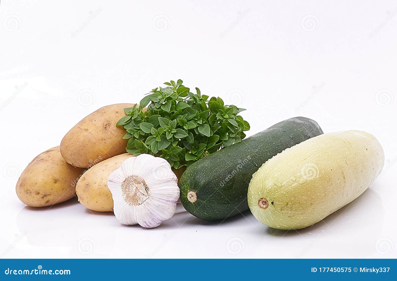 Vegetables on White Background Stock Image - Image of healthy, fresh ...