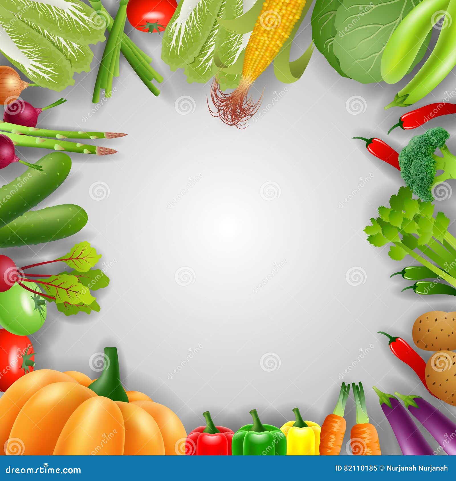 Vegetables on a Wooden Background Stock Vector - Illustration of wooden ...