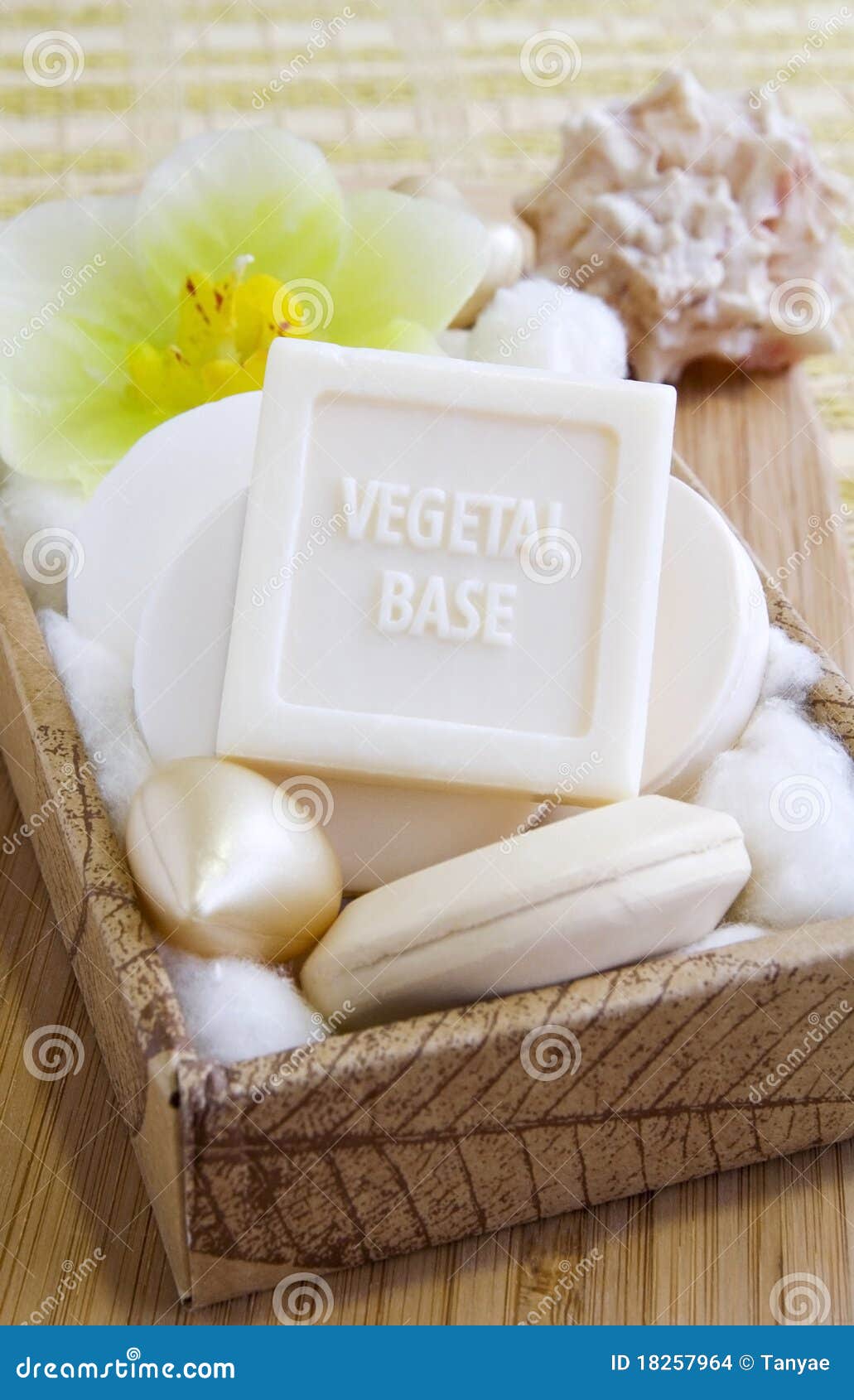 Vegetal Based Organic Natural Soaps Stock Photo - Image of luxe, soap ...