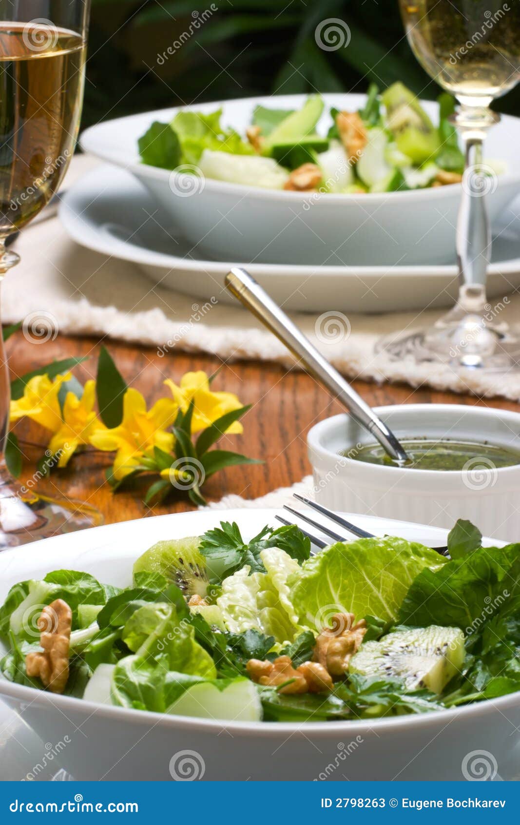 Vegetarian dinner stock image. Image of diet, cook, kiwi - 2798263