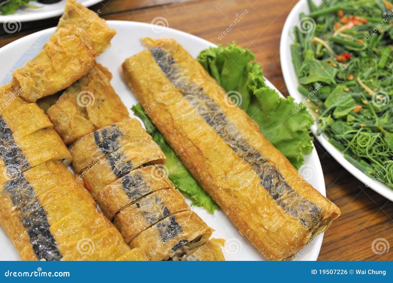 Vegetarian fish cuisine stock photo. Image of asian, ingredient - 19507226