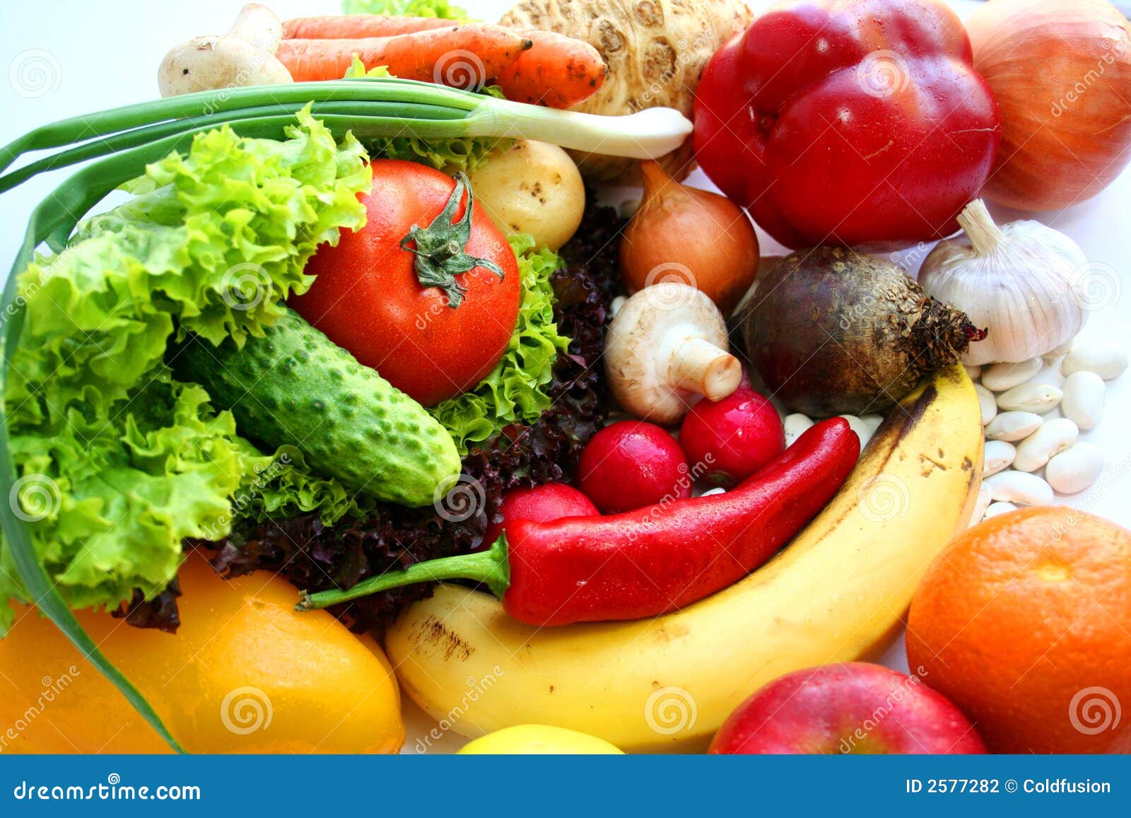 Vegetarian food stock photo. Image of fruit, tomato, orange - 2577282