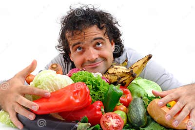 Vegetarian Food stock photo. Image of pepper, adult, fresh - 4613822