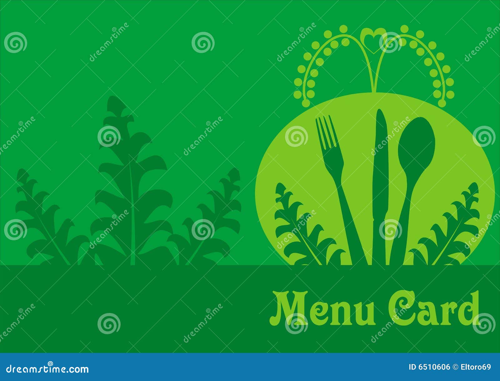 Vegetarian Menu Card Design Stock Vector - Illustration of dining ...
