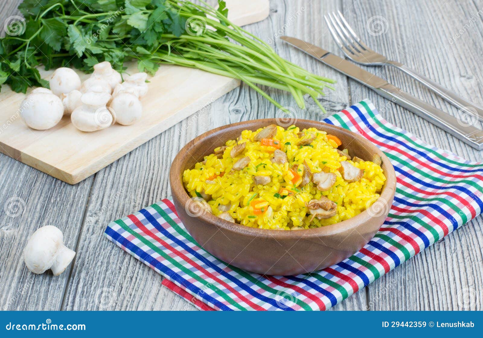 Vegetarian pilaf stock image. Image of horizontal, closeup - 29442359