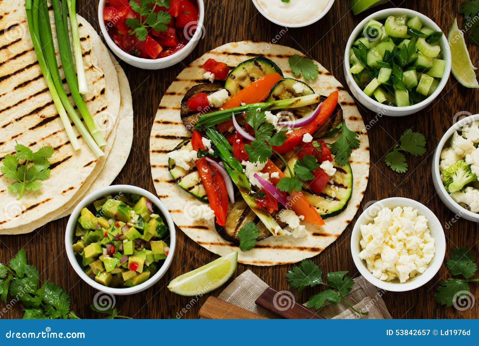 Vegetarian snack tacos stock image. Image of beans, lunch - 53842657