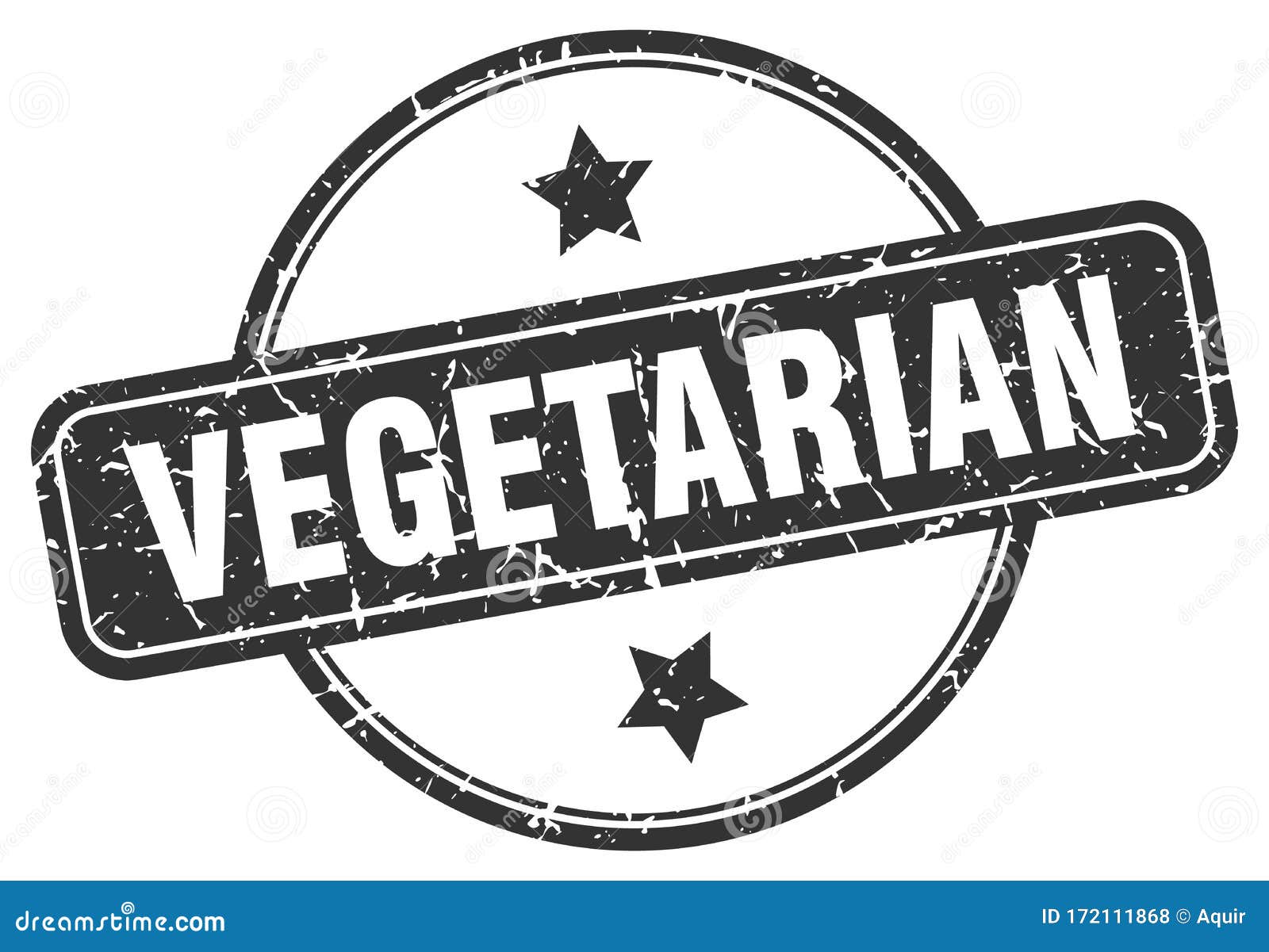 Vegetarian Stamp. Vegetarian Round Grunge Sign Stock Vector ...