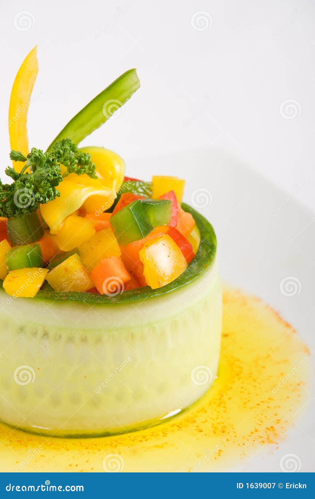 Vegetarian starter stock image. Image of seasoning, styling - 1639007