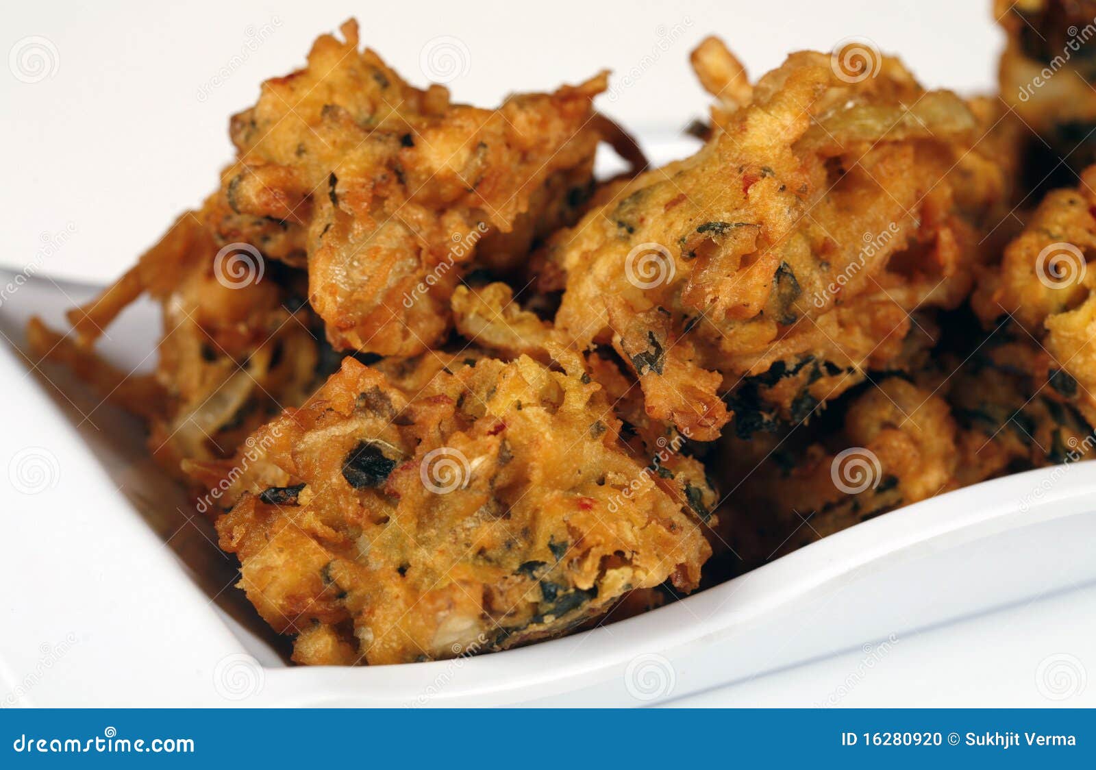 Veggie pakoras stock photo. Image of spicy, fresh, punjabi - 16280920