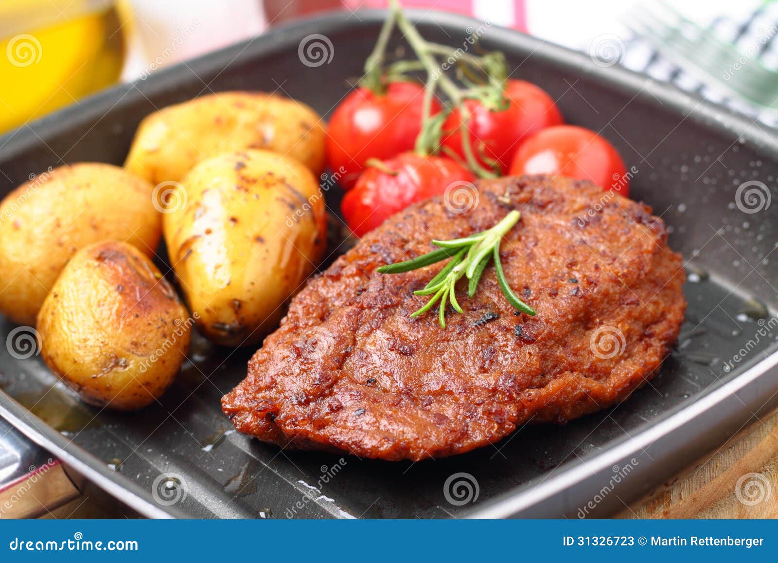 Veggie-Steak stock image. Image of eating, baked, meat - 31326723