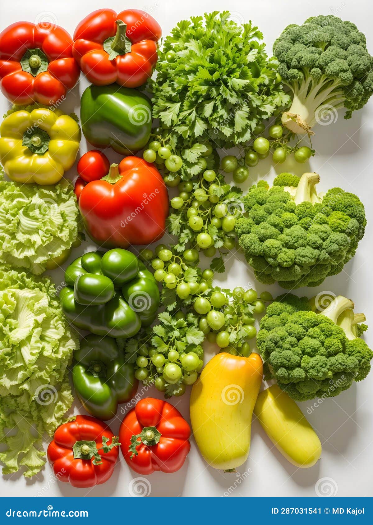 Veggie Vogue: Pure & Pristine Stock Illustration - Illustration of meal, green: 287031541