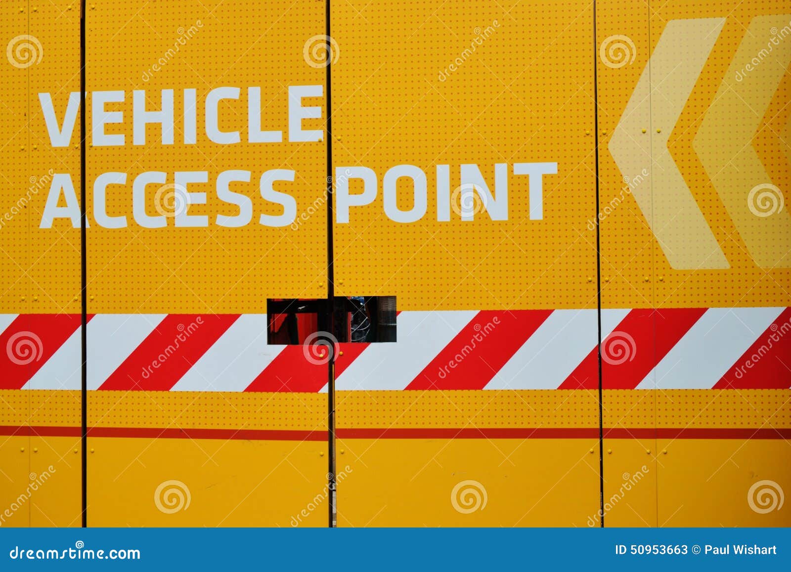 Vehicle access point sign stock image. Image of road - 50953663