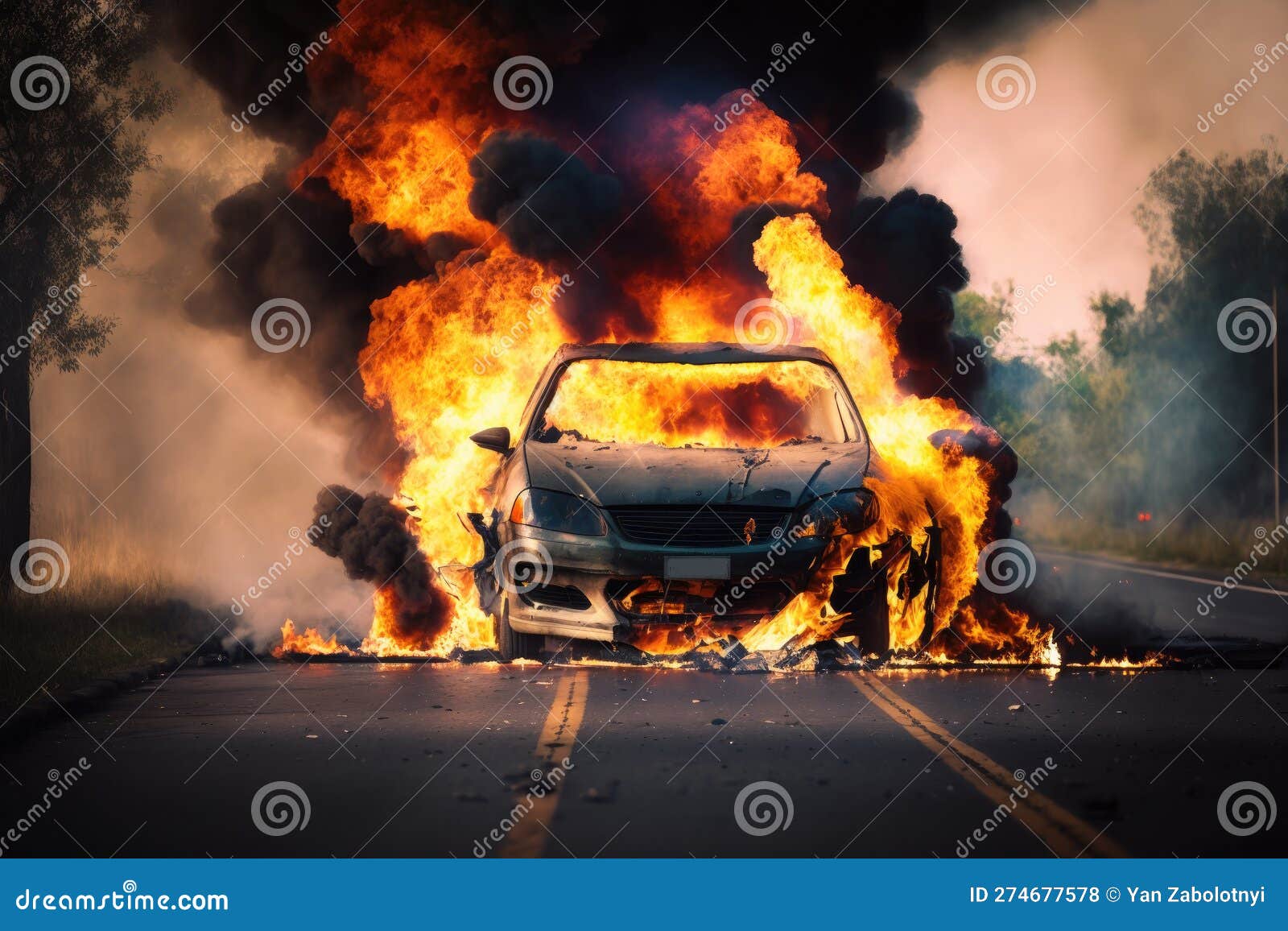 Car Vehicle Accident Alert System Detection Icon Vector Or Auto ...