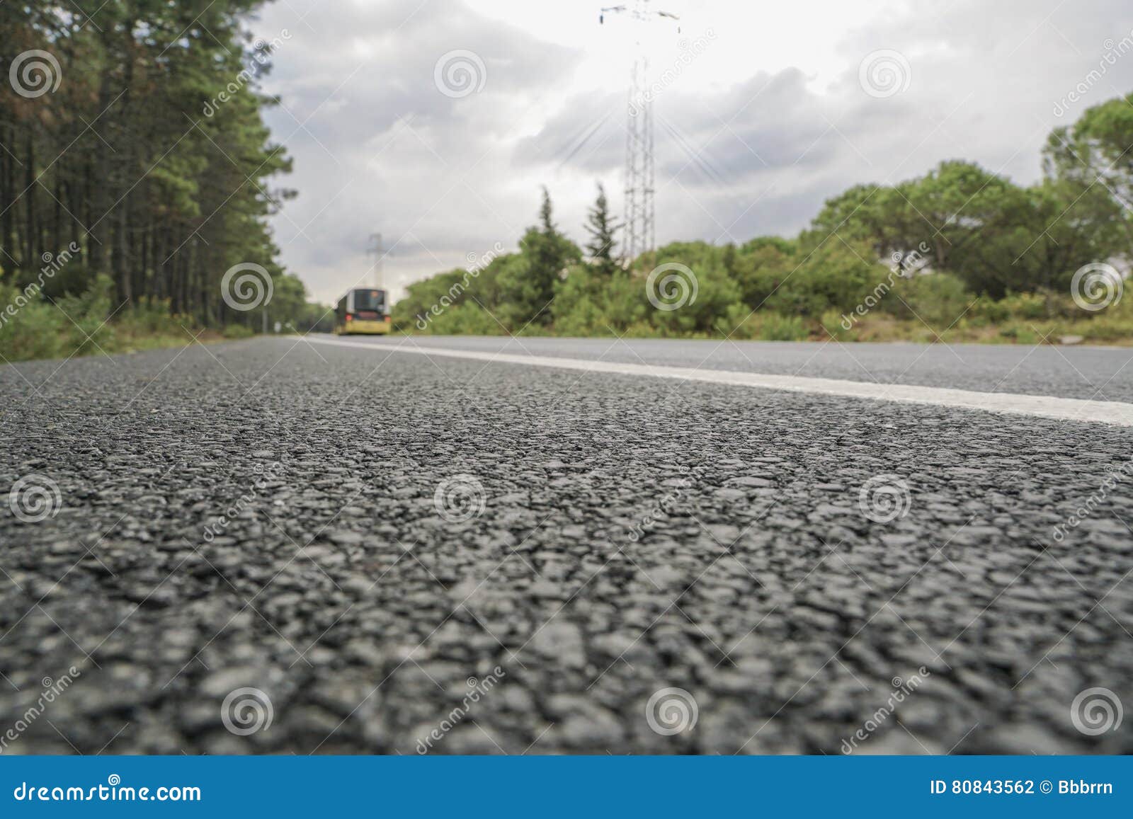 A Vehicle on a Asphalt Road Stock Photo - Image of motion, outdoor ...