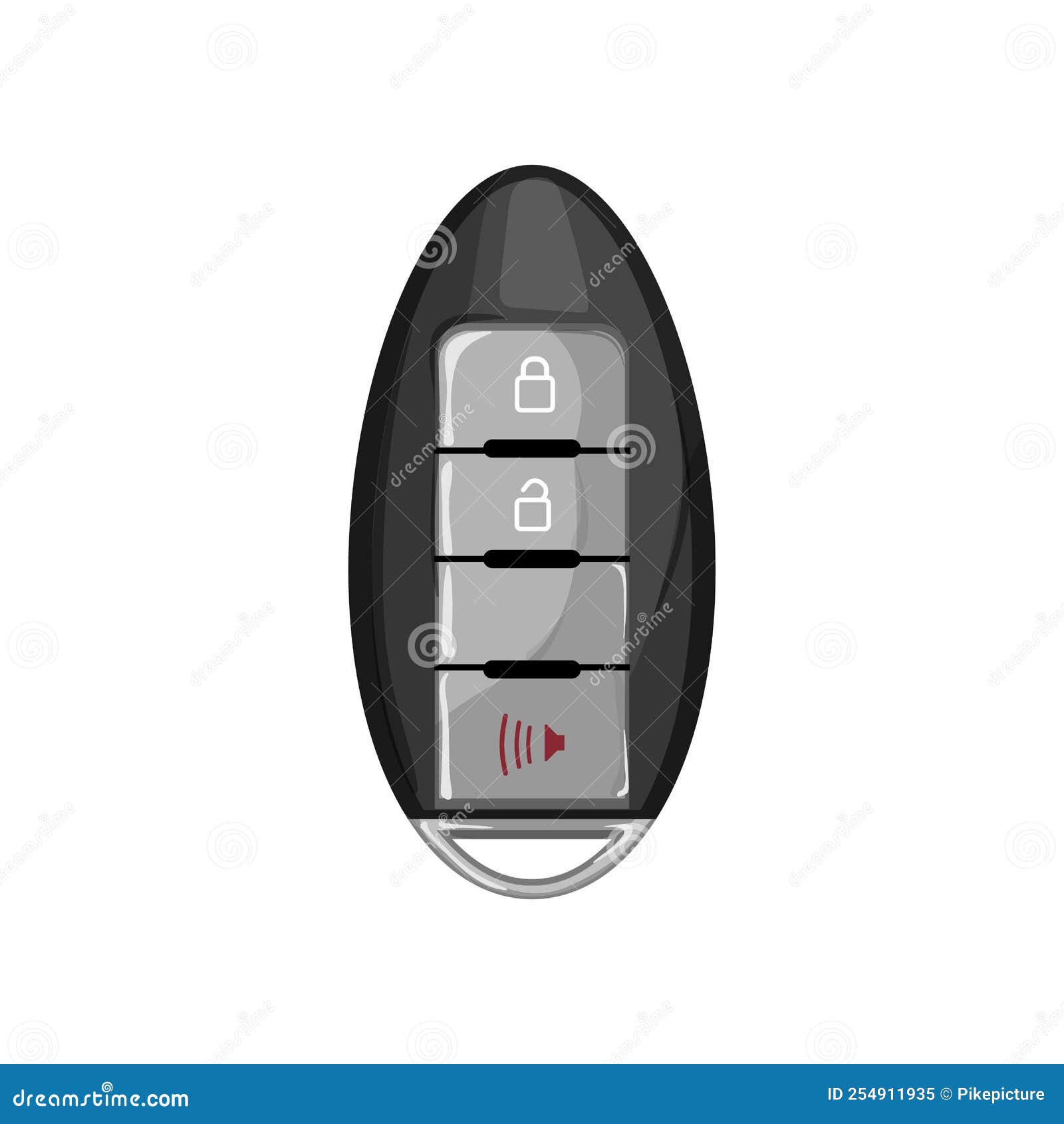 Vehicle Car Key Cartoon Vector Illustration Stock Illustration Illustration Of Black Vehicle