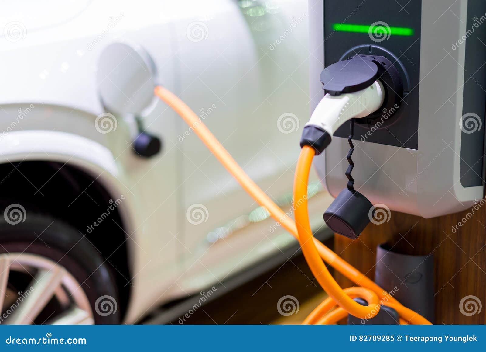 Vehicle Electrification of Driving. Stock Image - Image of repairing ...