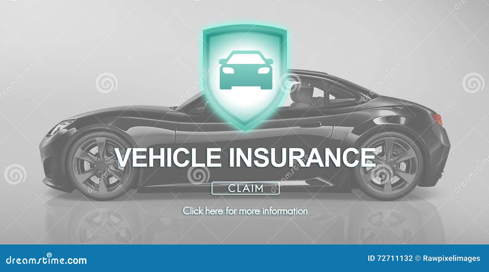 Vehicle Insurance Accident Damage Protection Concept Stock Illustration ...