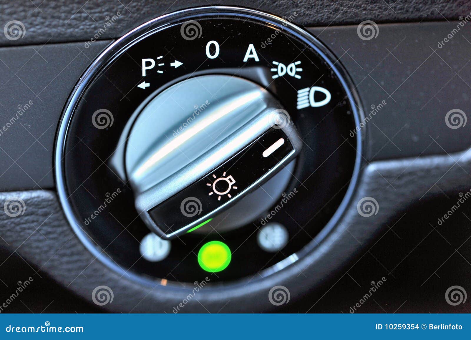Vehicle lights control stock photo. Image of beam, single - 10259354