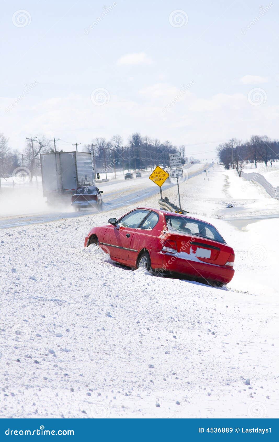 Vehicle loses control stock image. Image of fast, control - 4536889