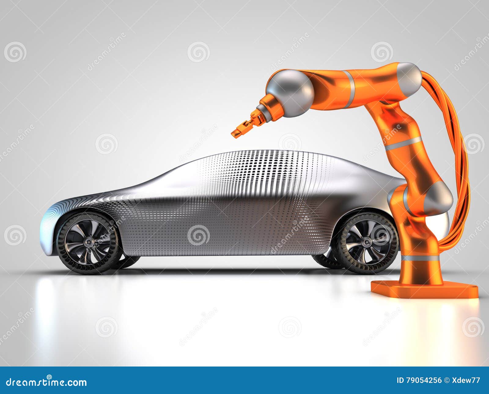 Vehicle manufacturing stock illustration. Illustration of automotive ...