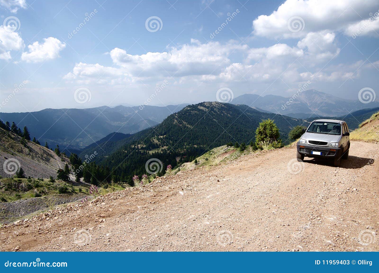 Vehicle Off-road in Mountain Stock Image - Image of europe, countryside ...