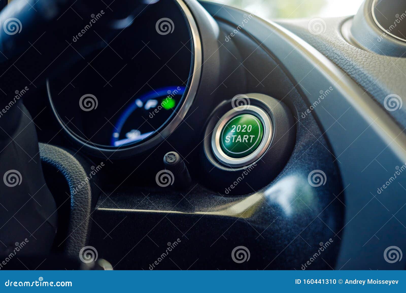 2020 Vehicle Push Start Engine Button Stock Photo - Image of 2020 ...