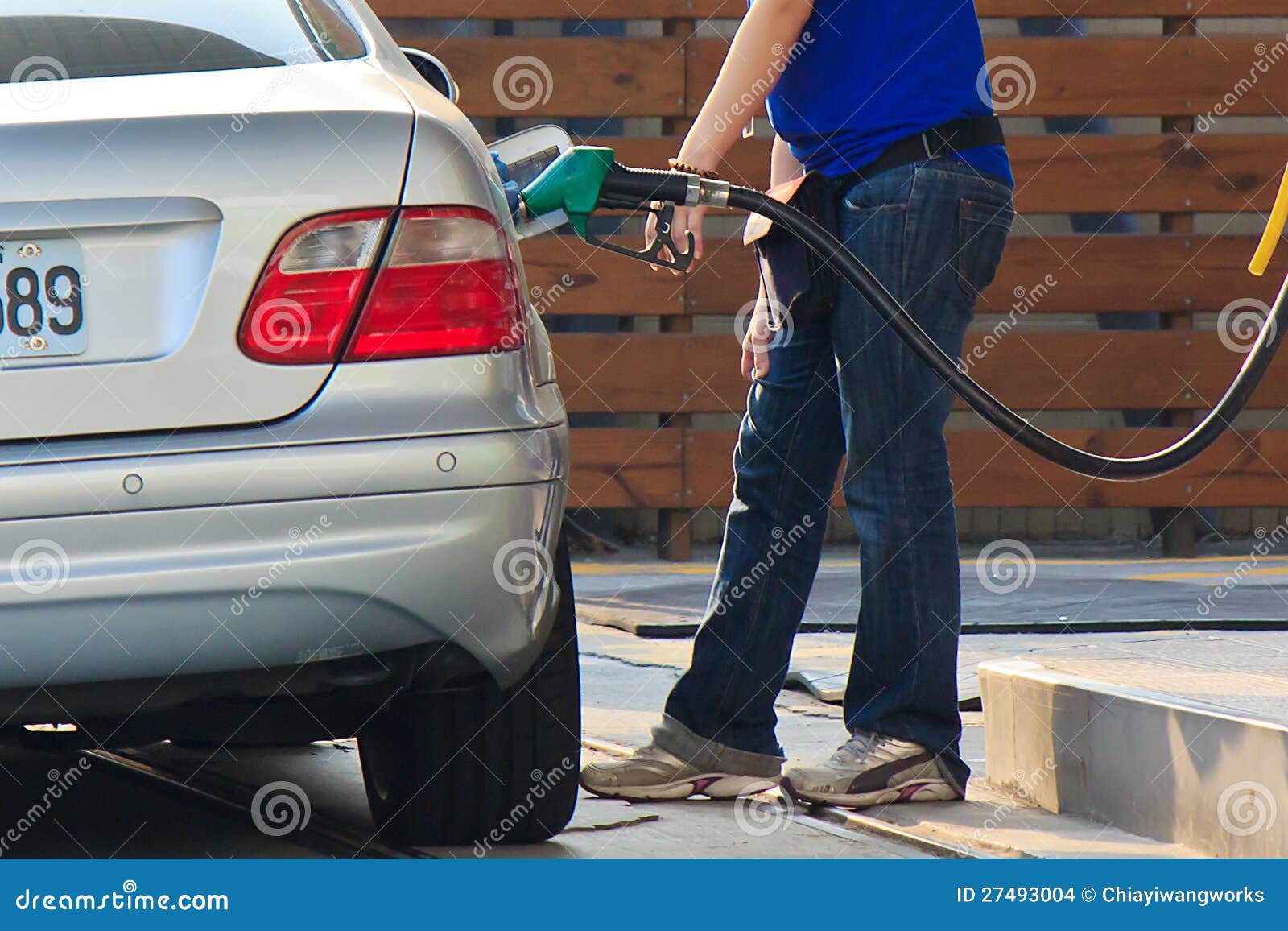 Vehicle refueling stock photo. Image of machine, traffic - 27493004