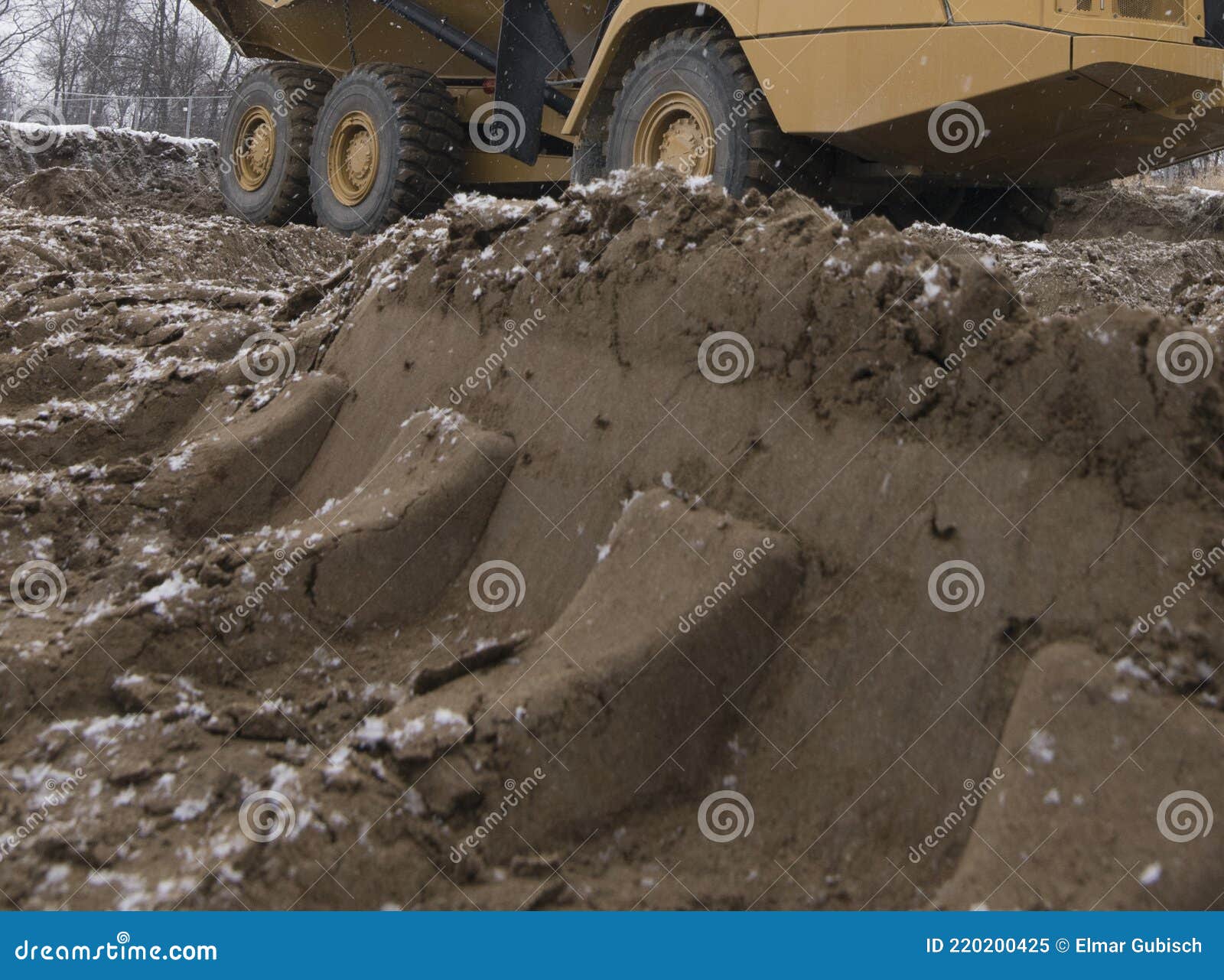 Vehicle Tracks on Traffic Routes Stock Image - Image of ways ...