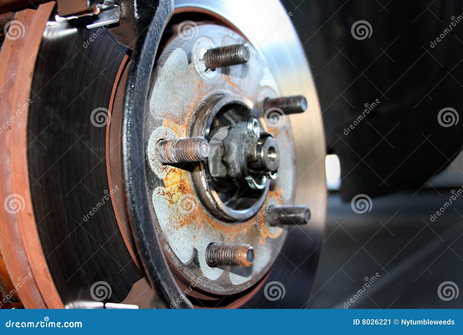 Vehicle wheel system stock image. Image of mechanic, bolts - 8026221