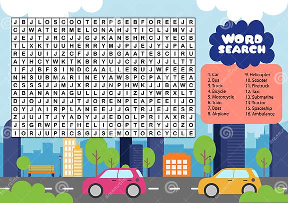 Learn English while Teaching Kids about Different Types of Vehicles ...