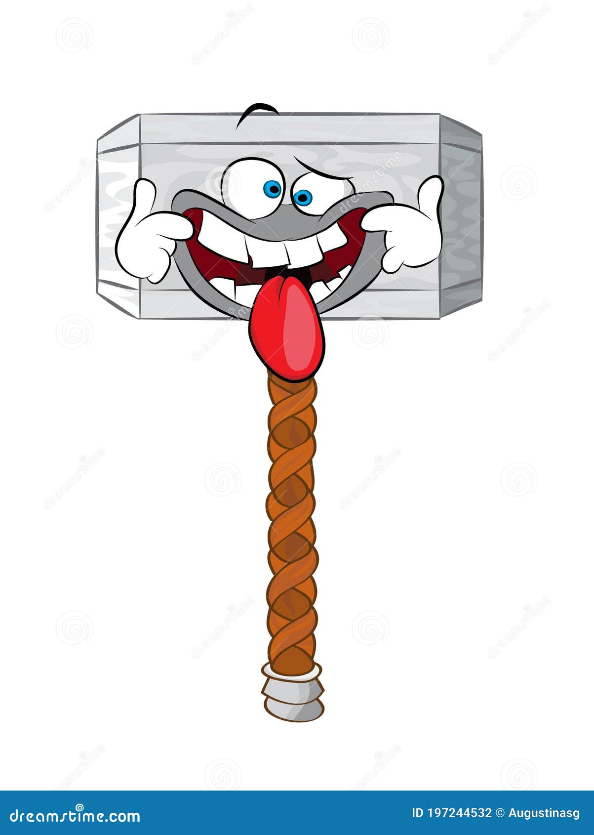 Thor Hammer Cartoon