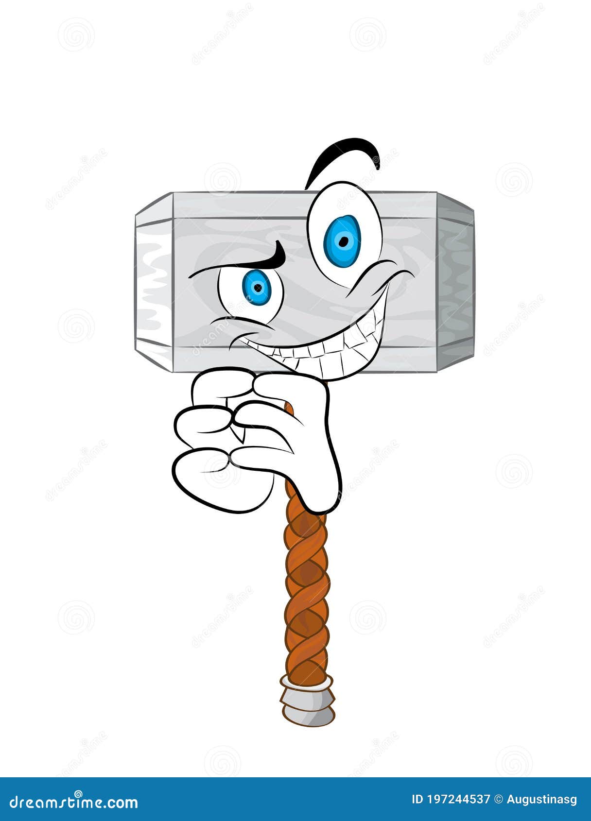 Thor Hammer Cartoon