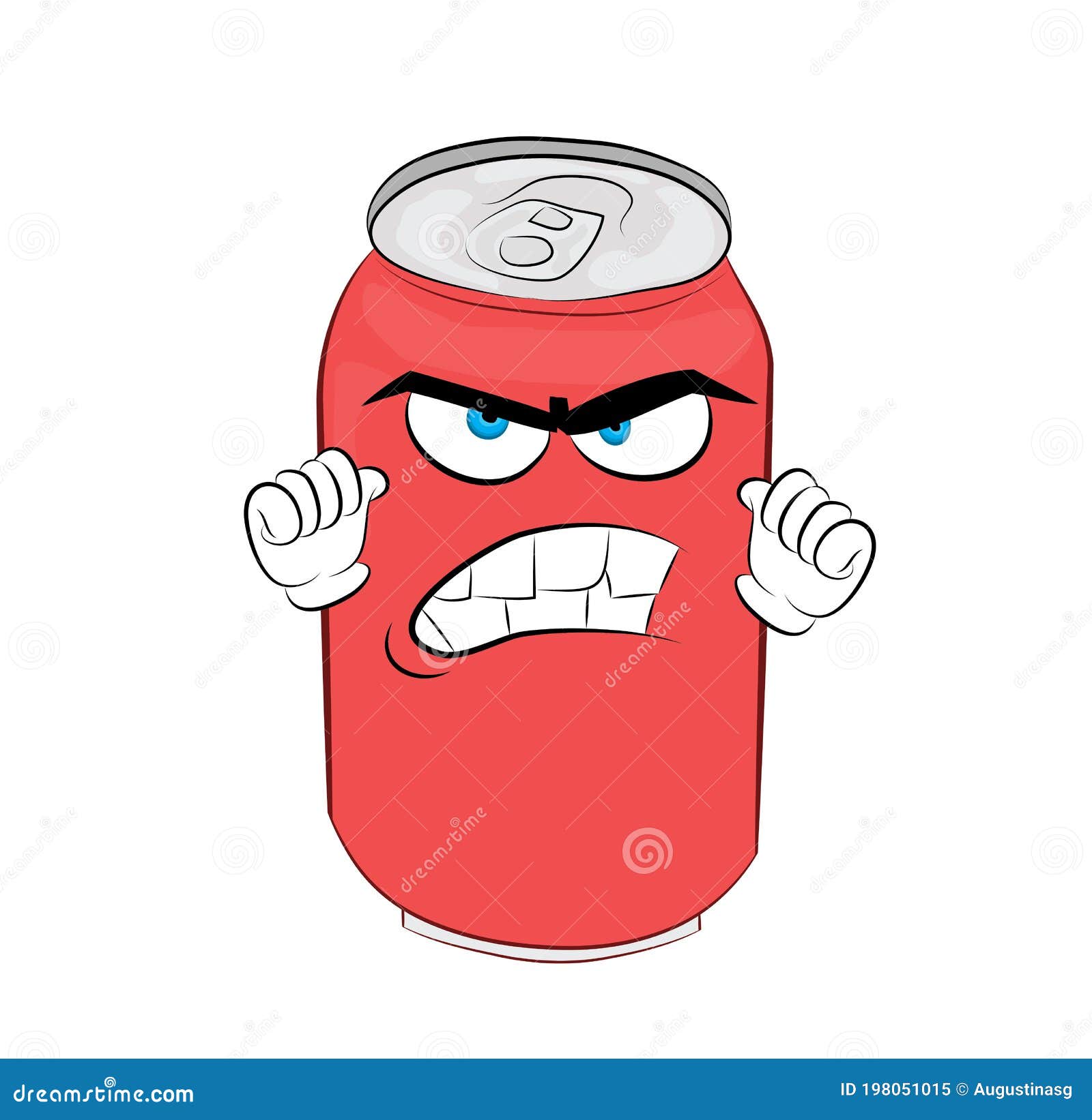 Angry Cola Nut Fruits Isolated On Cartoon Vector Illustration ...